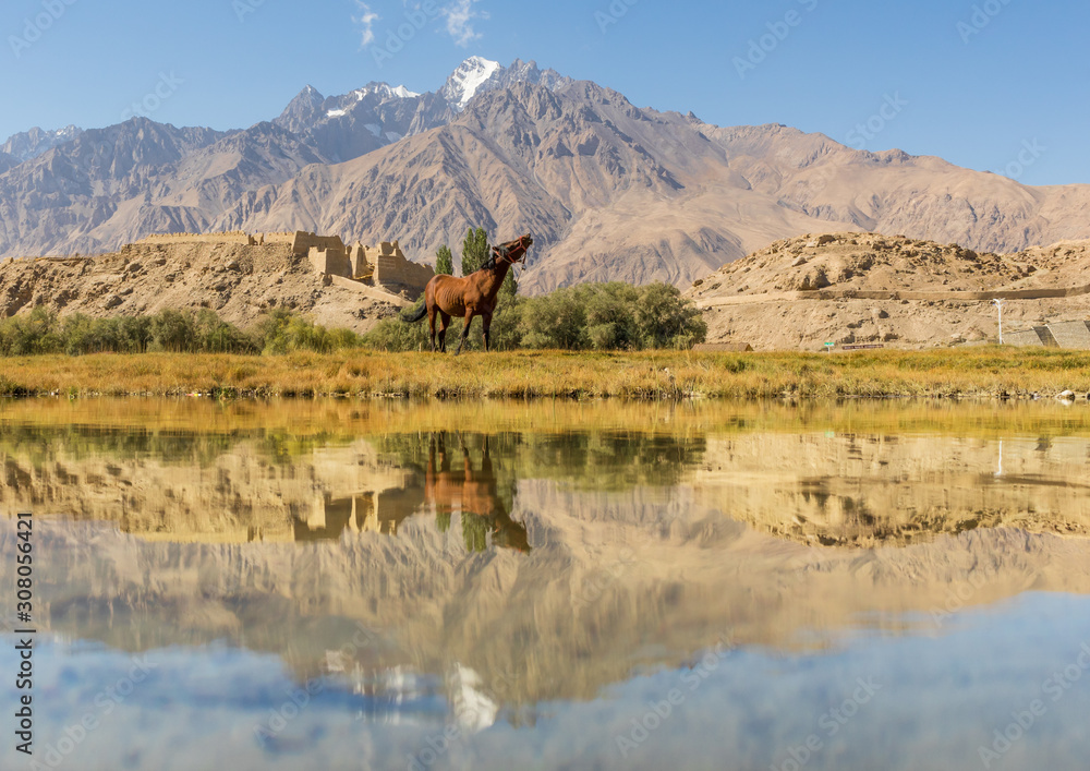 Located 3.500m above the sea level, and last city before the border ...