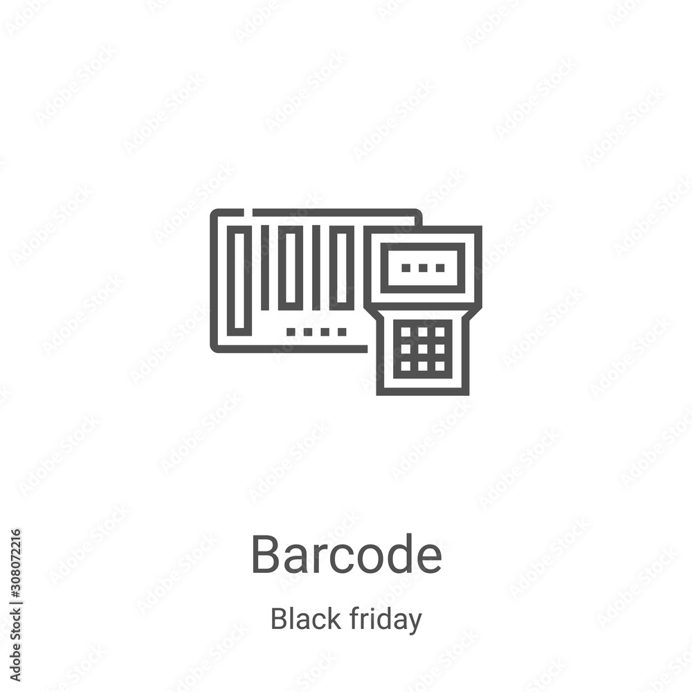 Barcode Print Icon