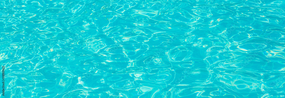 surface of blue swimming pool,background of water in swimming pool ...