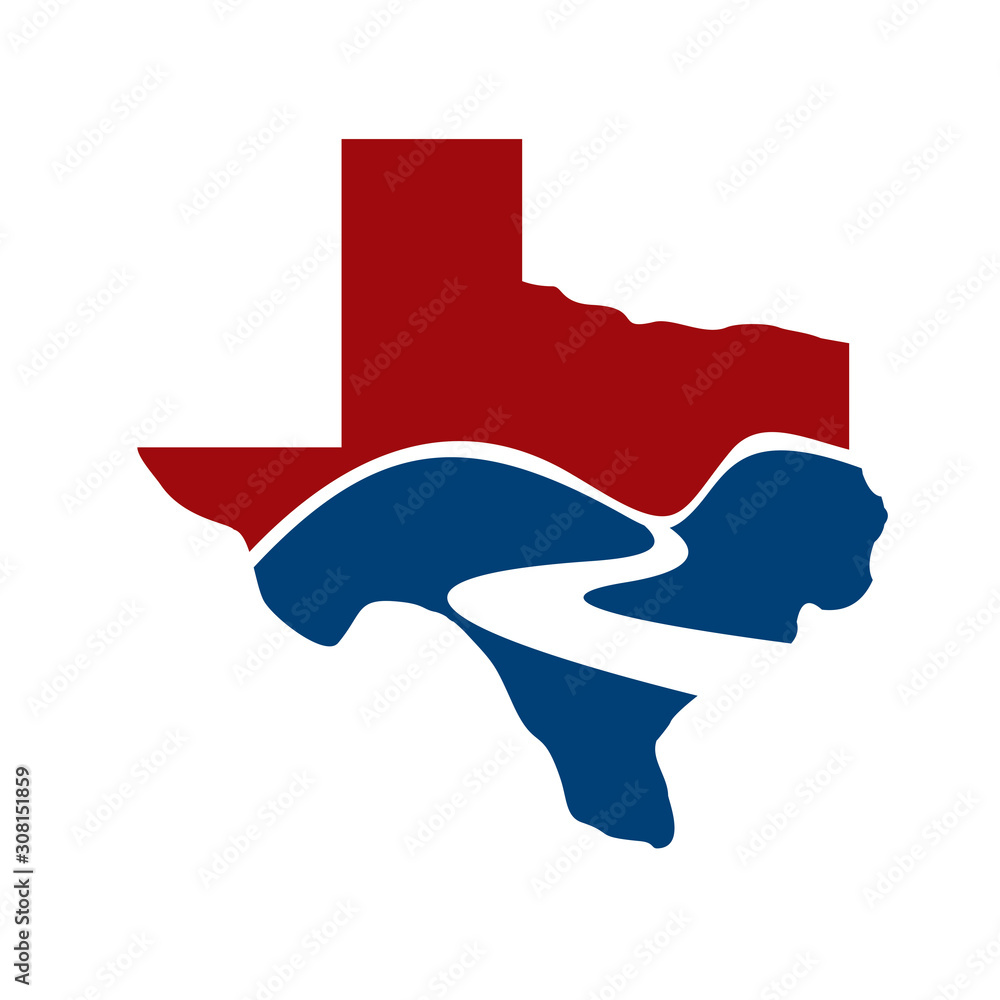 Texas Hills Logo Stock Vector | Adobe Stock
