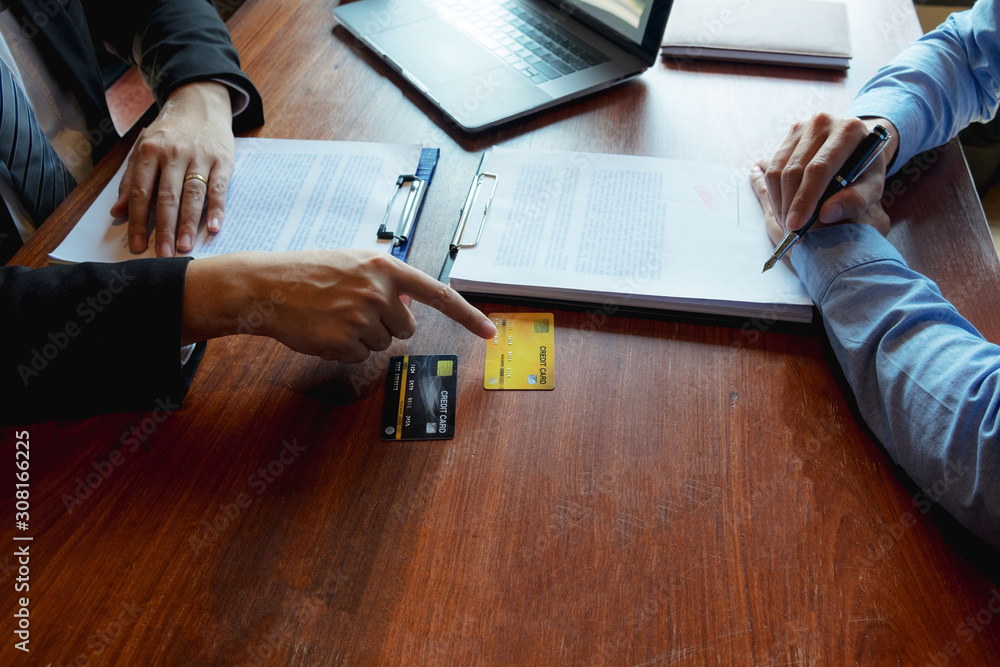 Using credit cards, shopping, online shopping Entering a credit code ...