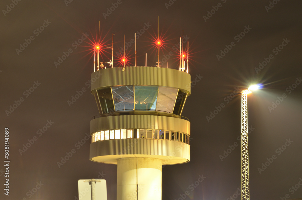 Military air traffic control tower Stock Photo | Adobe Stock