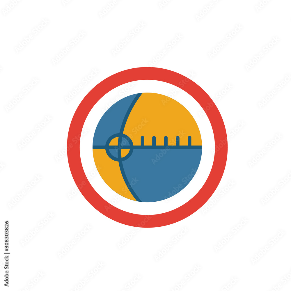 Gyroscope icon. Simple element from sensors icons collection. Creative ...