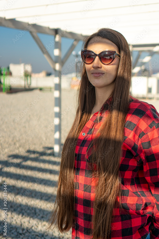 Hipster Style Girl Hair