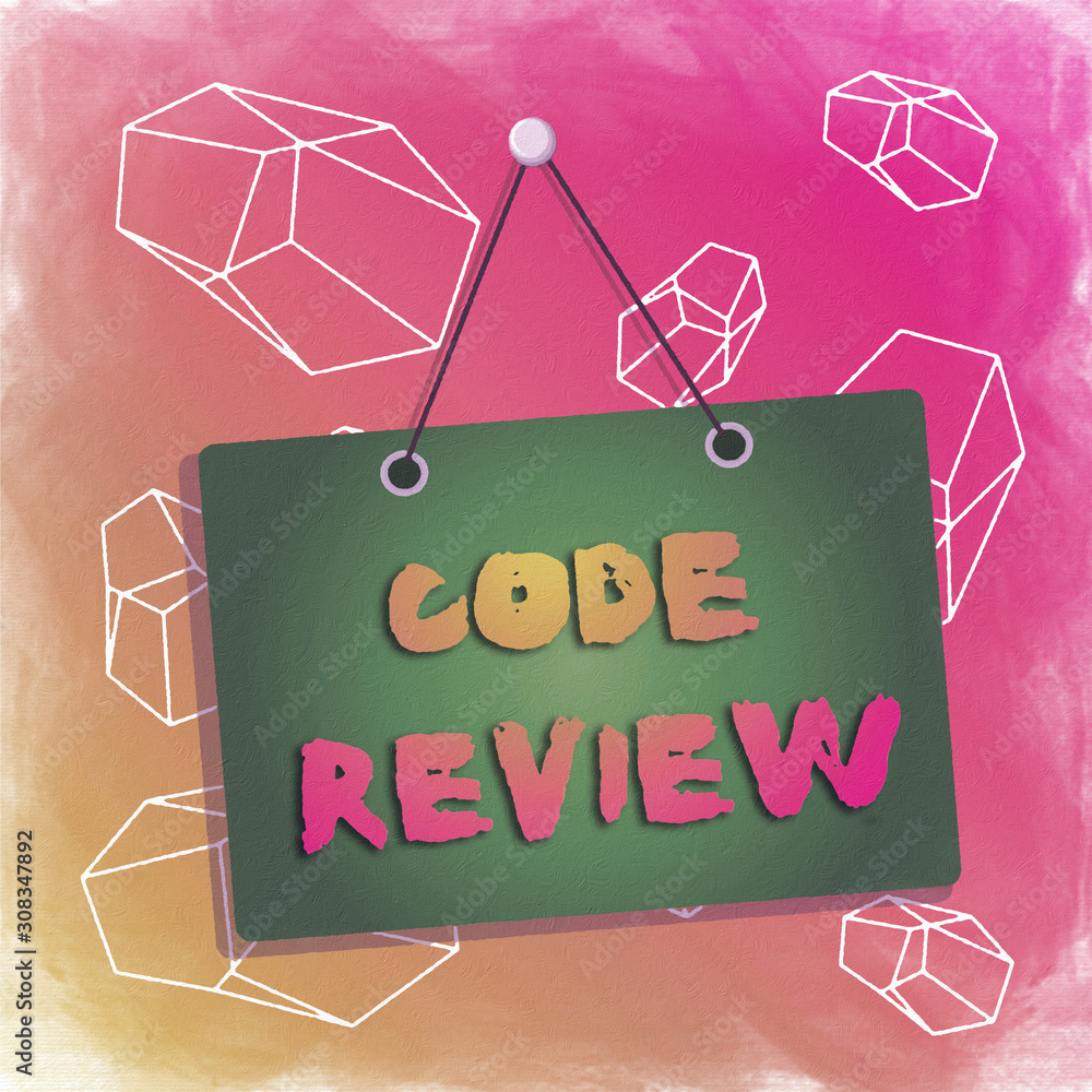 Word writing text Code Review. Business photo showcasing single most ...