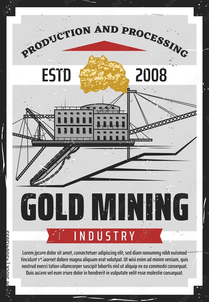 Gold Mining Process