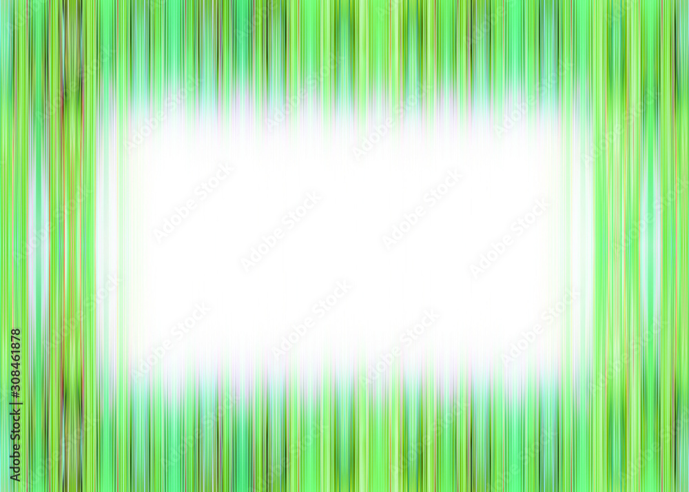 Green stripes frame Stock Illustration | Adobe Stock