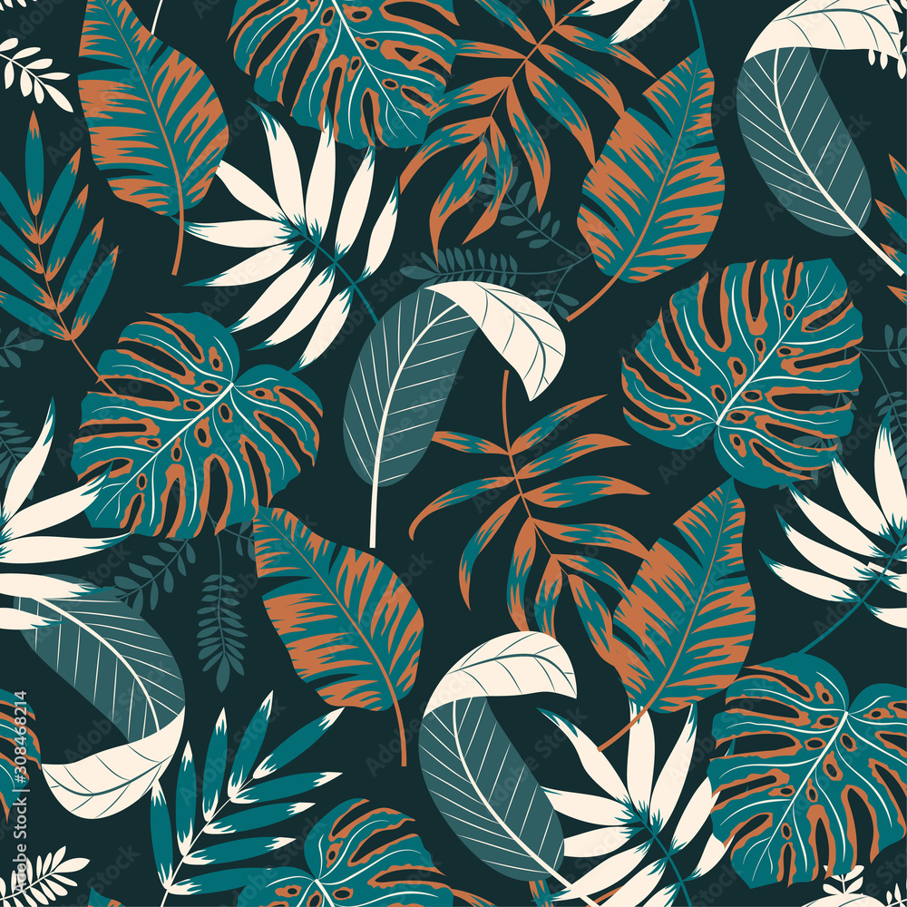 Tropical Pattern Background