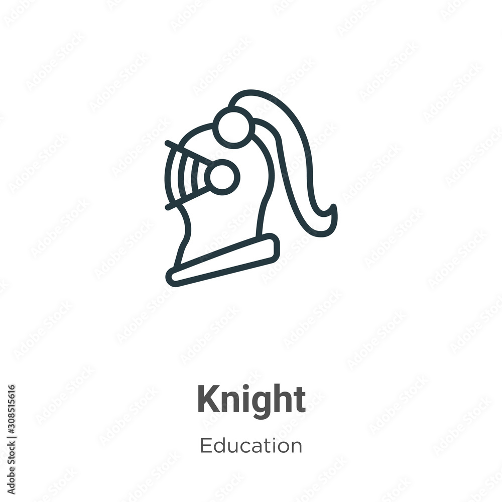 Dark Knight Symbol Outline