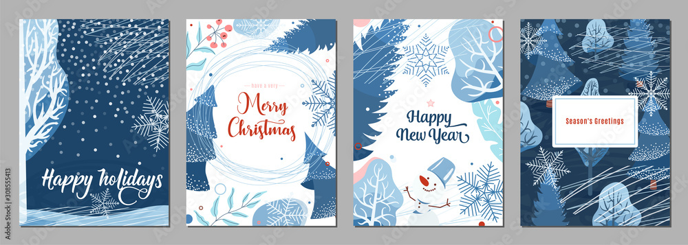 Holiday Card Graphic Design