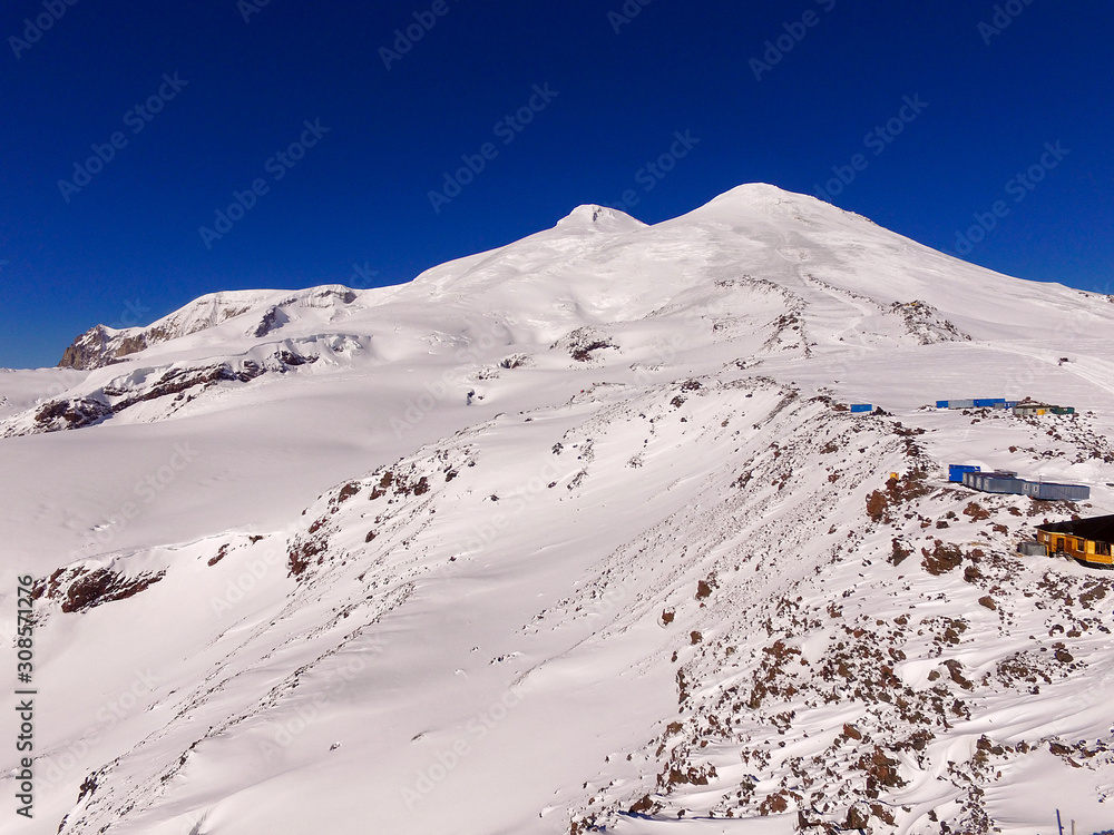 Mount Elbrus Volcano