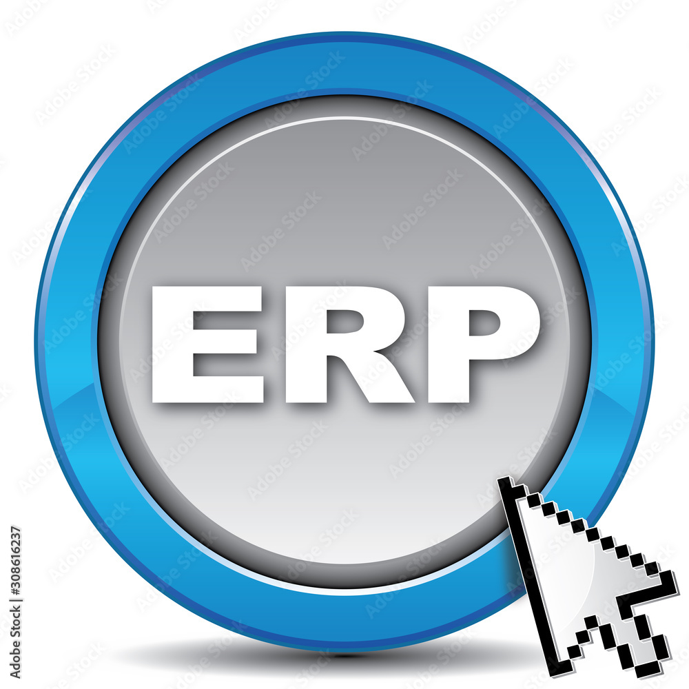 erp icon Stock Illustration | Adobe Stock