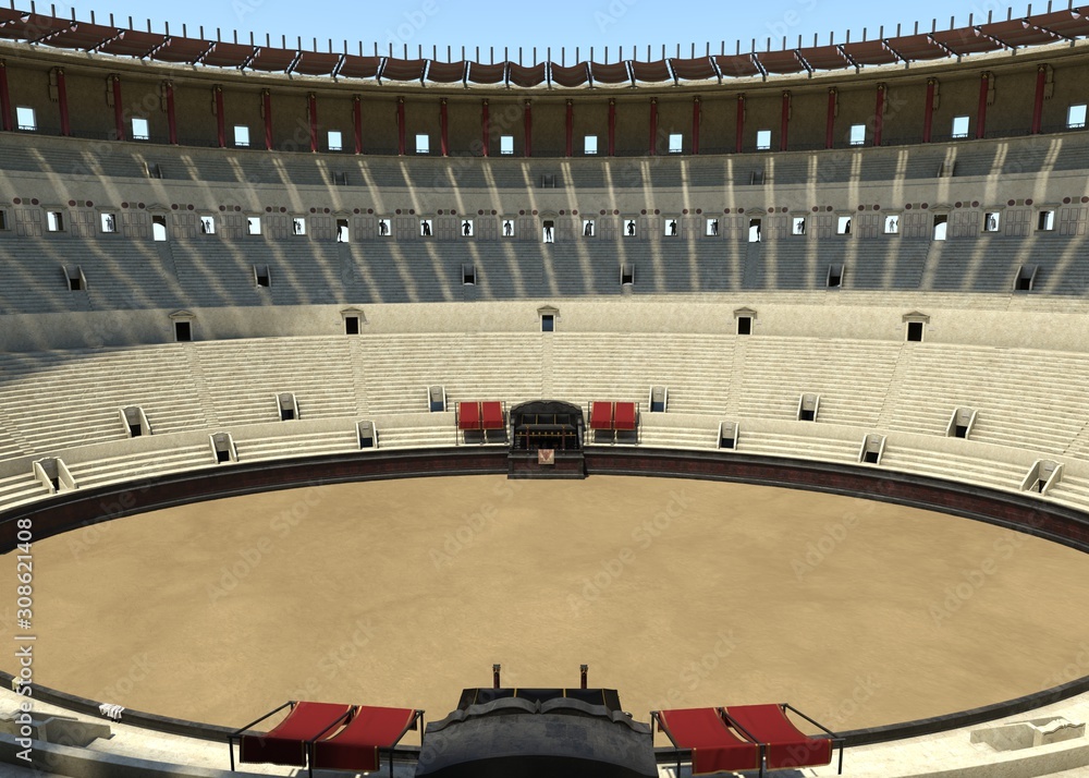 Colosseum Inside Reconstruction