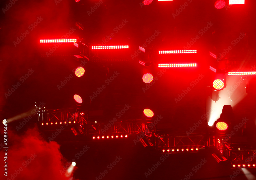 Rock Concert Stage Background