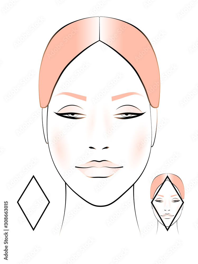 Diamond Shaped Face Makeup