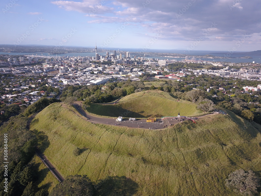 Mount Eden, Auckland / New Zealand - December 10, 2019: The Legendary ...