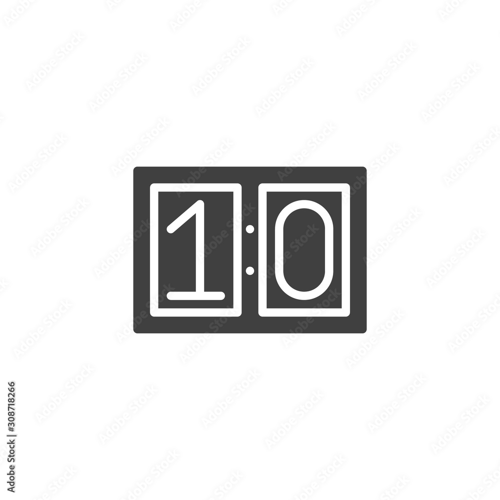 Soccer Scoreboard 1 0