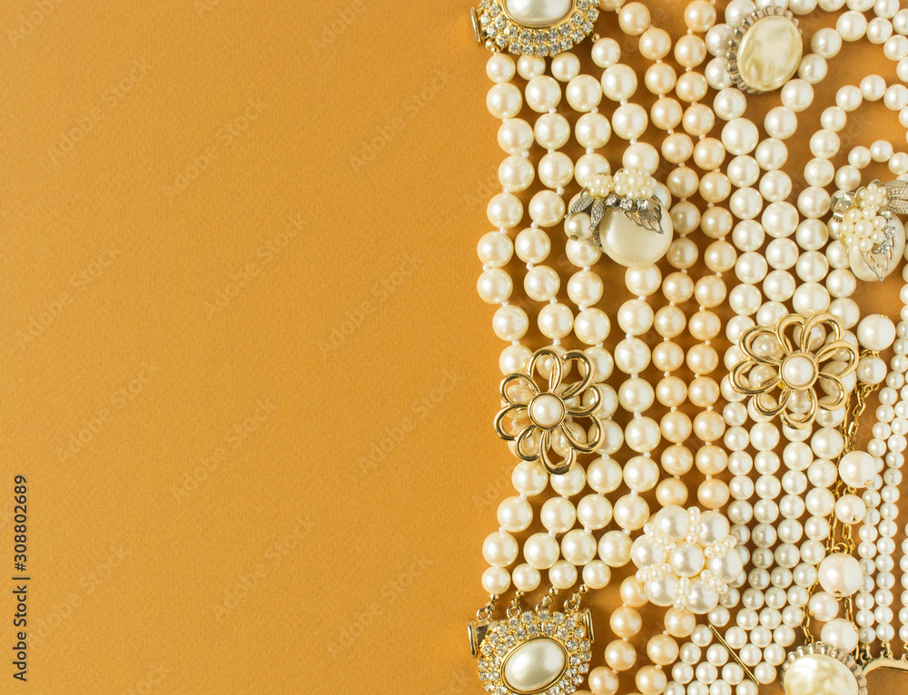 Vintage Pearl Background
