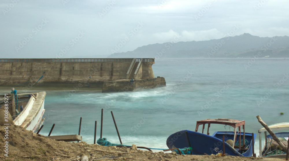 Batanes Philippines - Bridge at the Beach Stock Photo | Adobe Stock