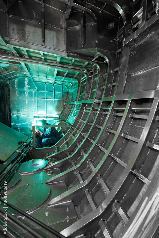 Aluminium hull. Welding. Shipyard. Shipbuilding. Superyacht. Yachting ...