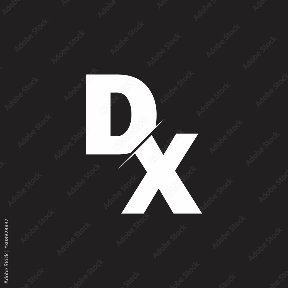DX Logo Stock Vector | Adobe Stock