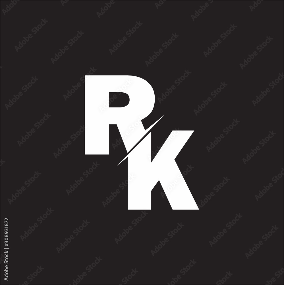 RK Logo Stock Vector | Adobe Stock