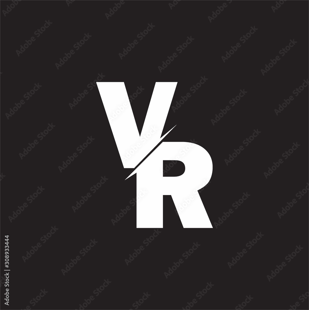 VR Logo Stock Vector | Adobe Stock