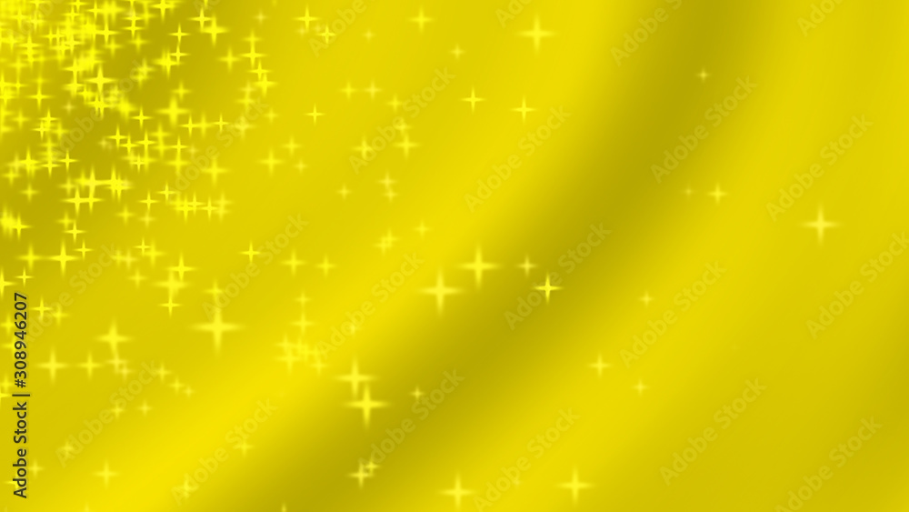 Yellow wave moving looping softy shown smooth yellow light and shadow ...