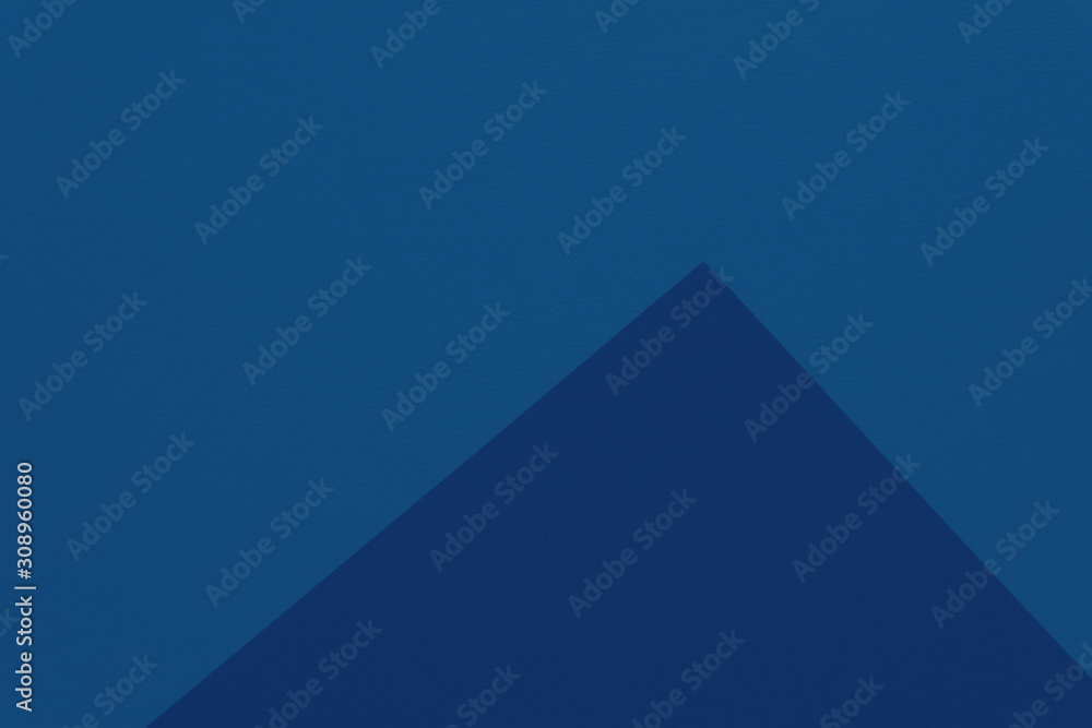 Color of the year 2020 classic blue. Texture of classic blue double ...