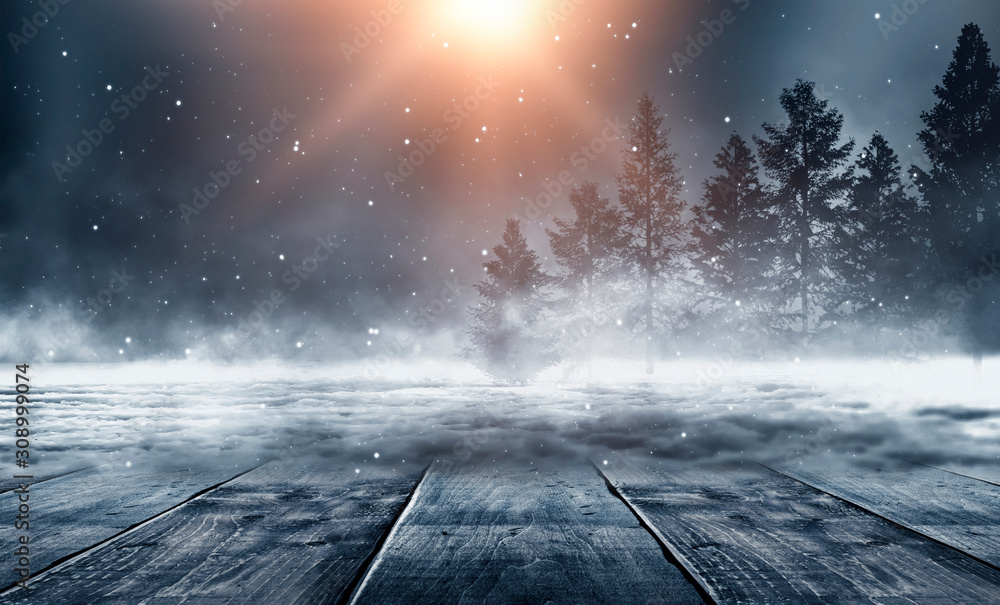 Dark Winter Background Images