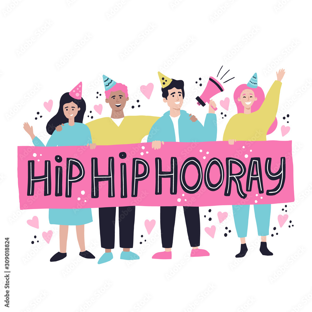 Hip Hip Hooray Clipart