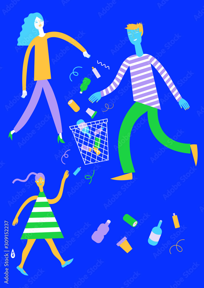 Recycle-2 Stock Illustration | Adobe Stock