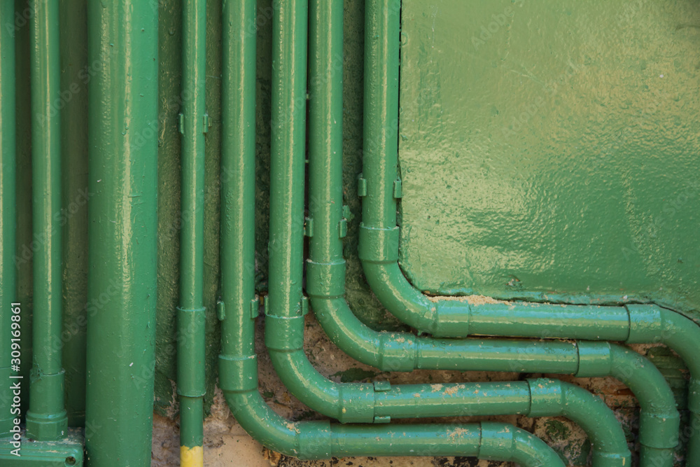 PVC conduit pipe, tube wiring. Stock Photo | Adobe Stock