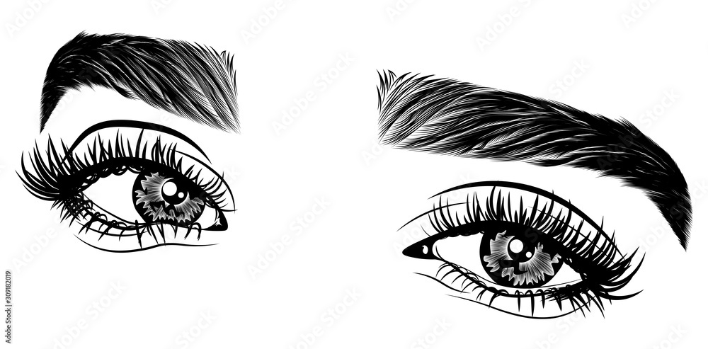 Sexy Eyes Tattoo Designs