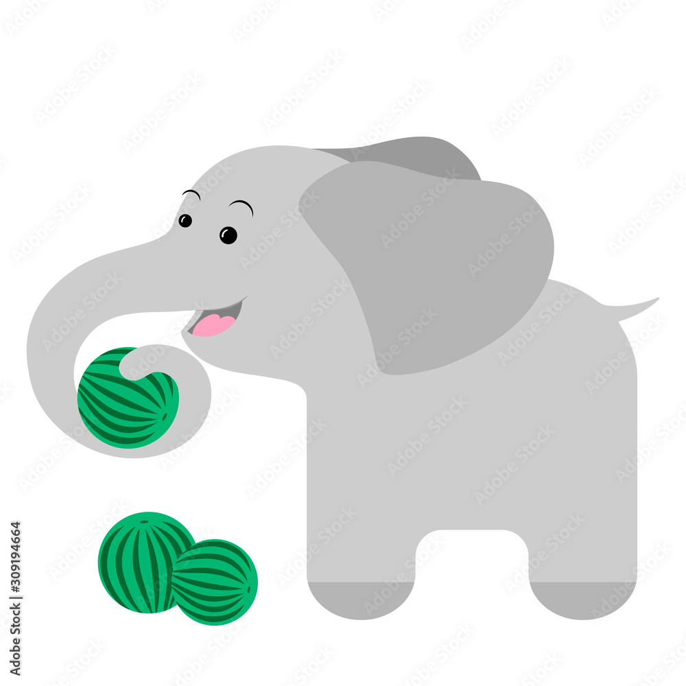 Elephant Eating