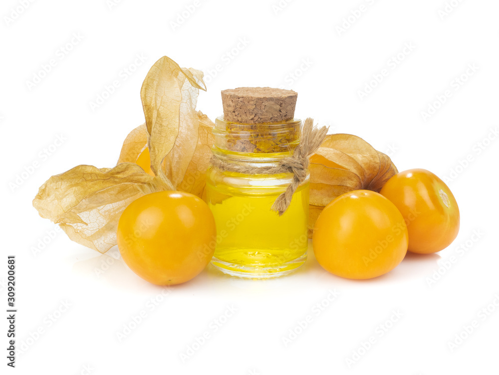 Cape Gooseberry (Physalis Peruviana) or Ground cherries, Physalis ...