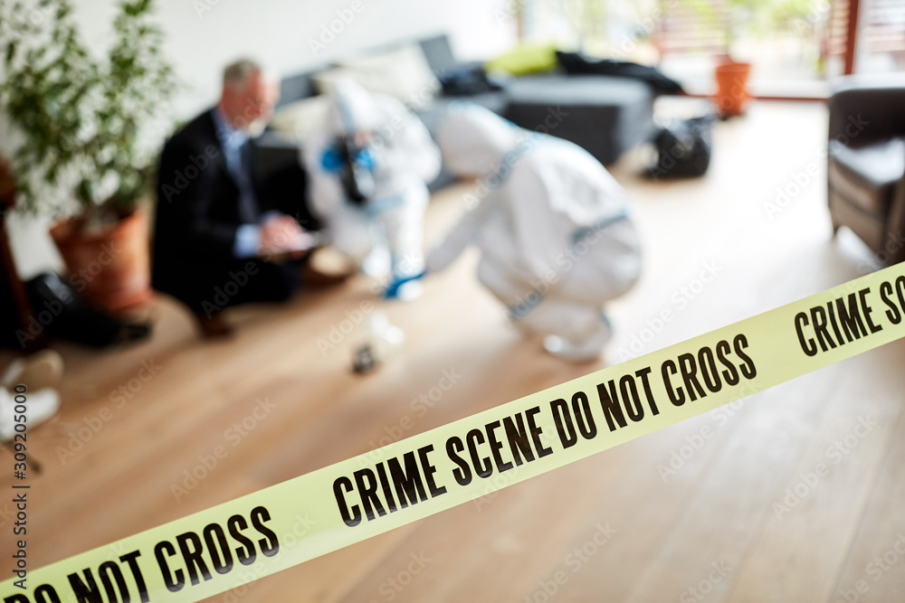 Burglary Crime Scene