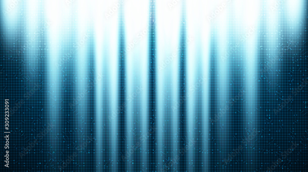 Spotlight on Circuit Microship Technology Background,Hi-tech Digital ...