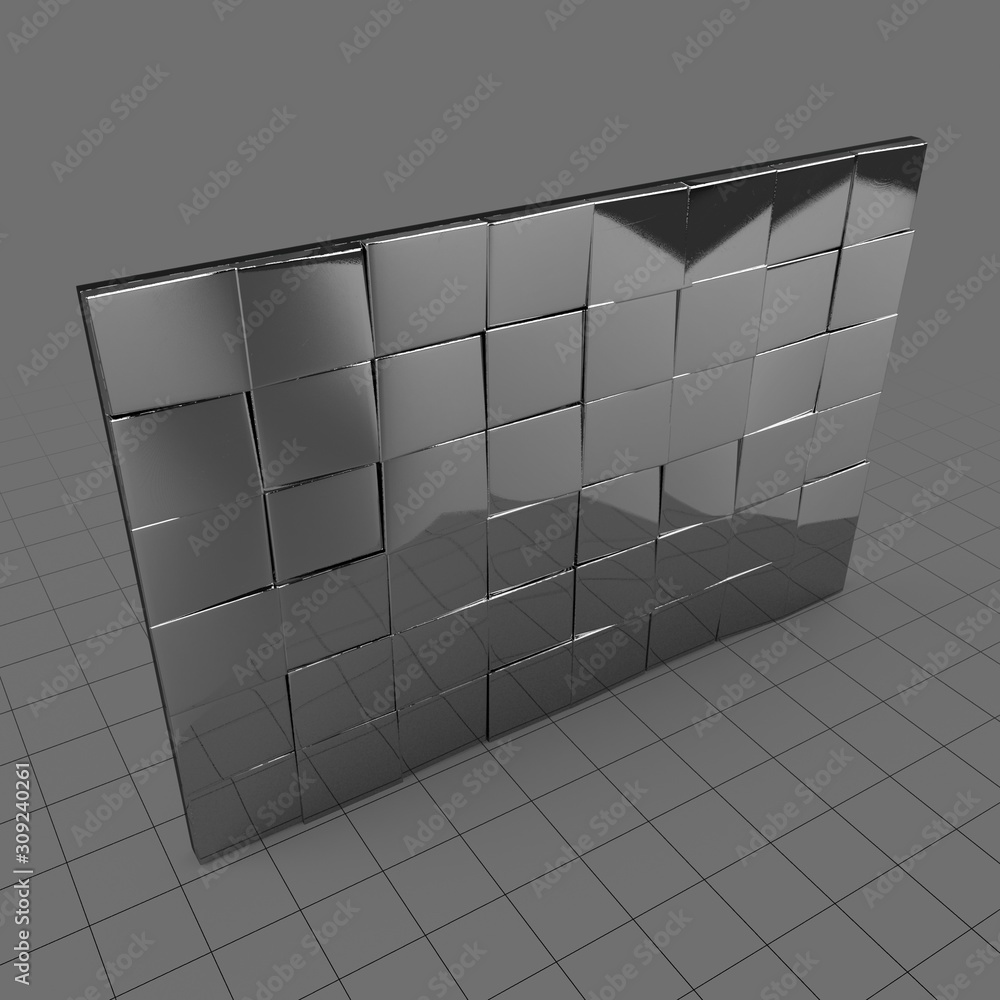 Decorative mirror Stock 3D asset | Adobe Stock