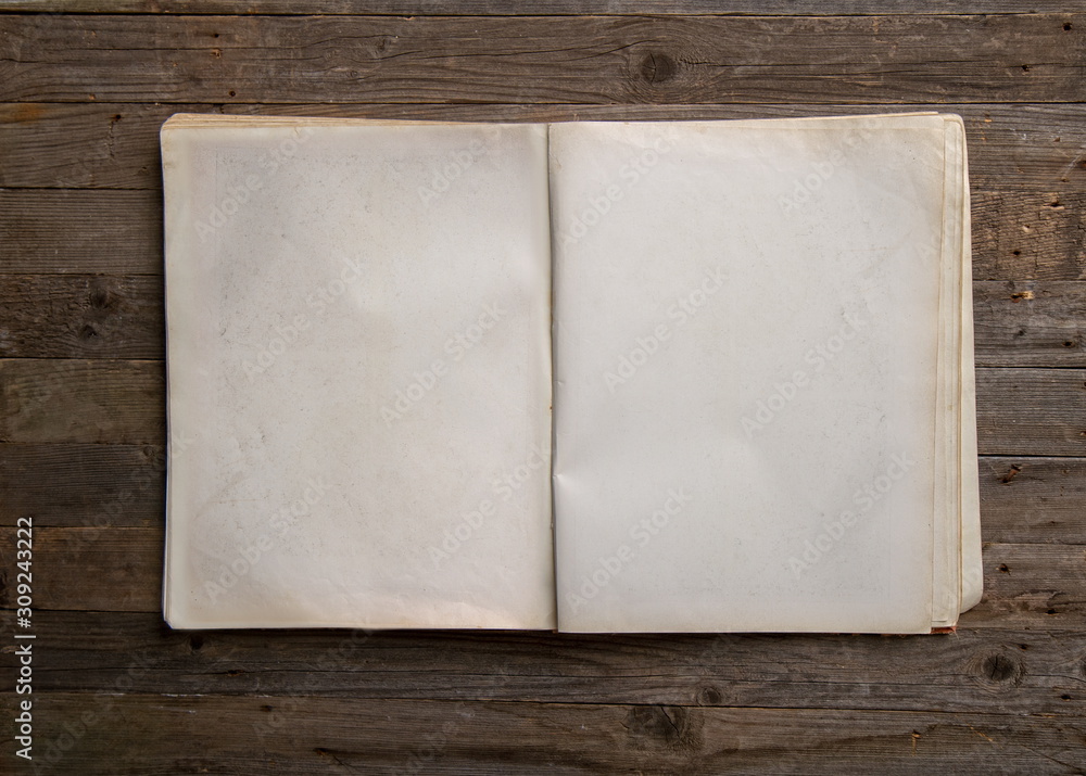 open book wooden Stock Photo | Adobe Stock