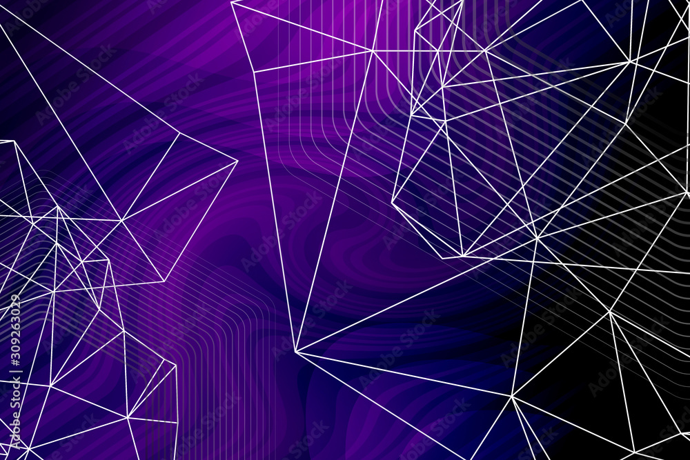 Light Blue And Purple Pattern