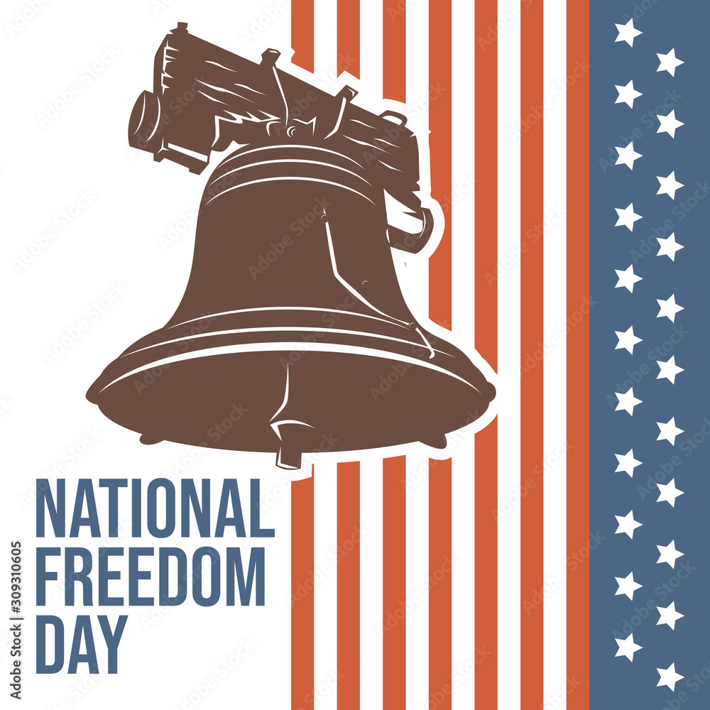 The Liberty Bell as symbols of freedom and justice for National freedom ...