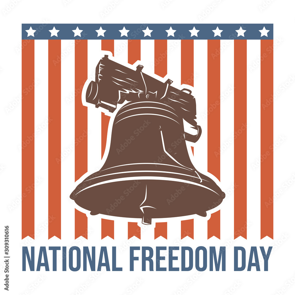 The Liberty Bell as symbols of freedom and justice for National freedom ...