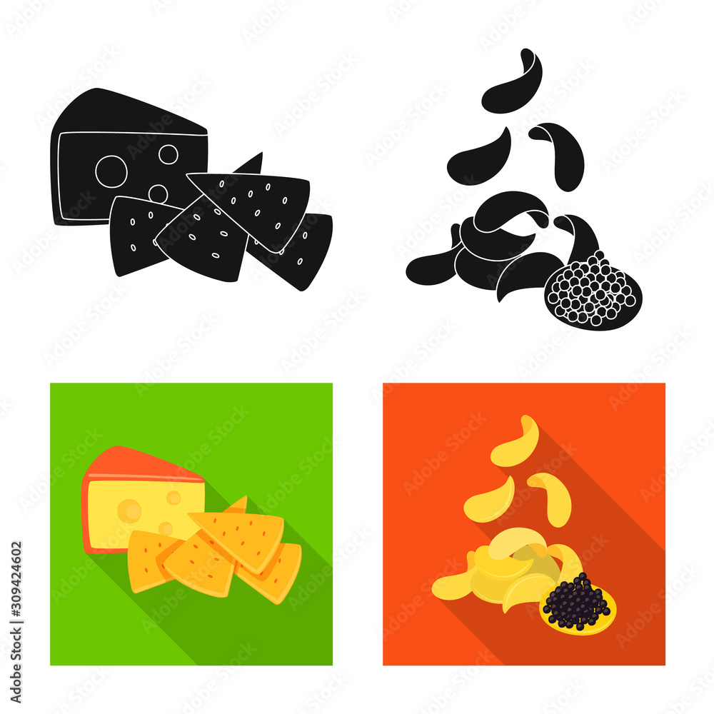 Vector illustration of taste and seasonin icon. Collection of taste and ...