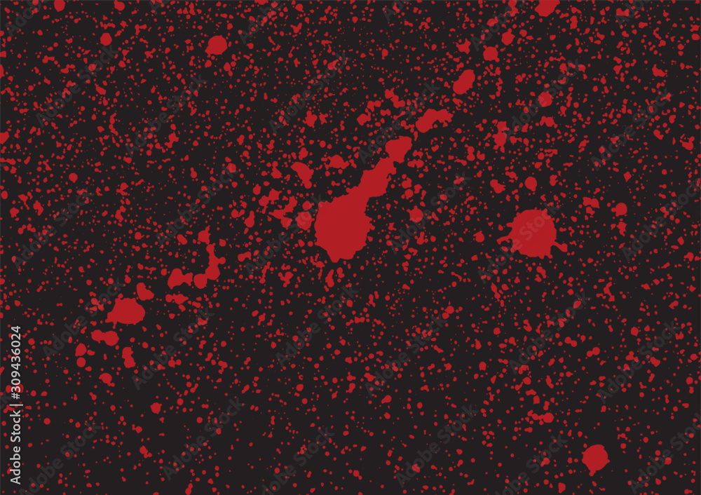 Vector of blood splash background Stock Vector | Adobe Stock