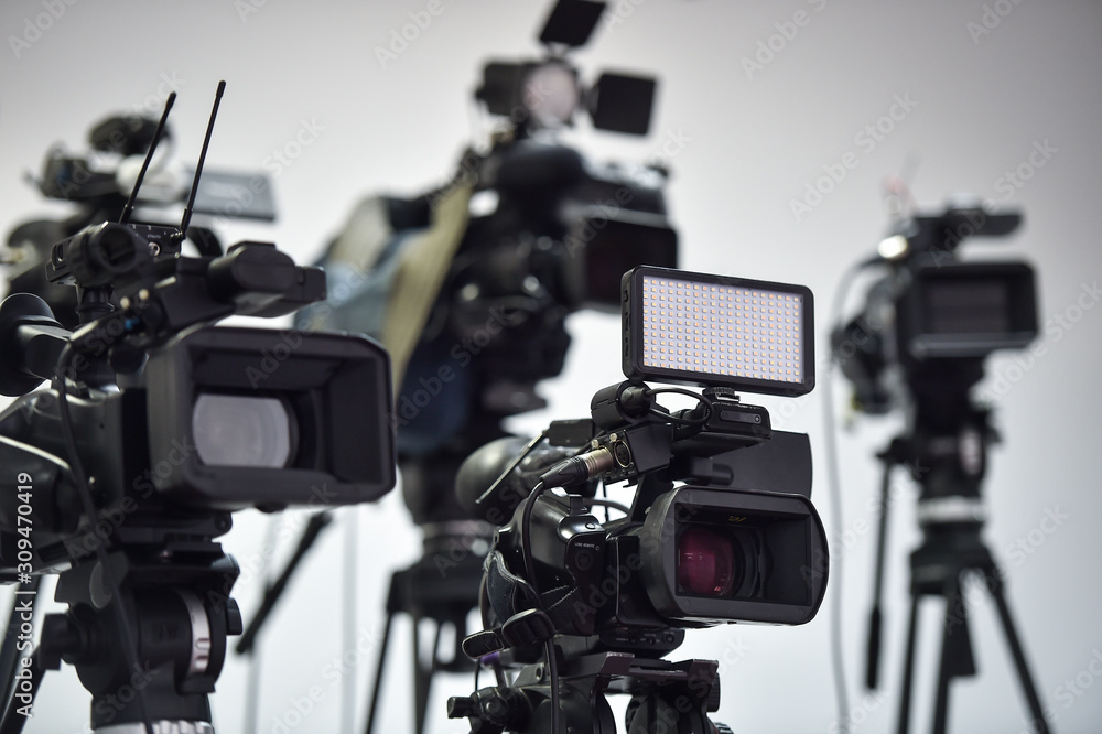 Press Conference Cameras