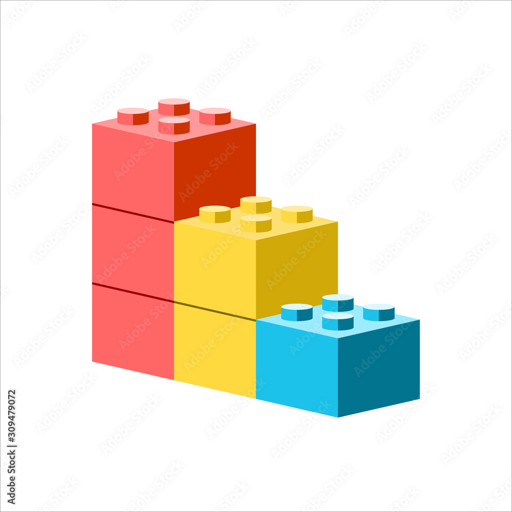 building block icon.Element In Trendy Style. Stock Vector | Adobe Stock