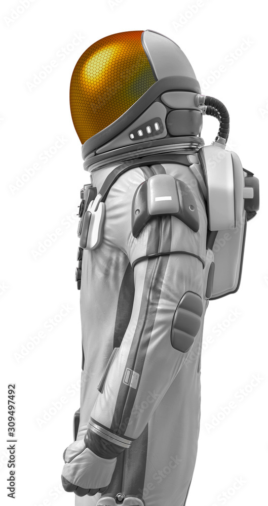 Astronaut Side View