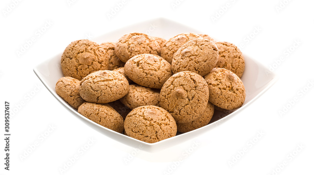 Amaretti Biscuits Stock Photo | Adobe Stock