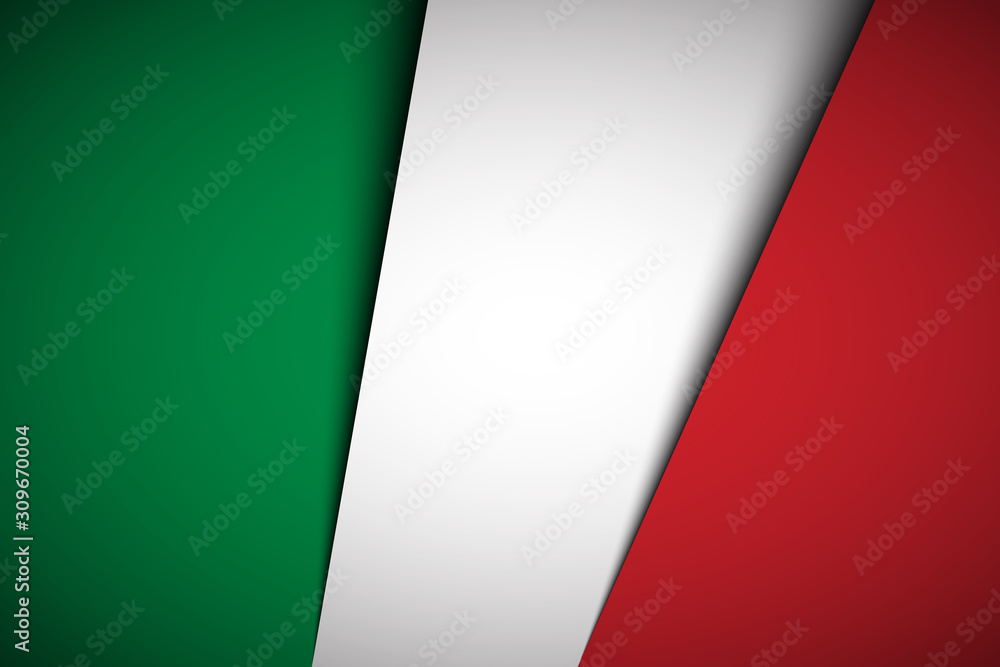 Modern vector background, overlayed sheets of paper in the look of the ...